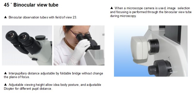 BD-S3DIC Inverted biological microscope With DIC -Shenzhen Boshida ...